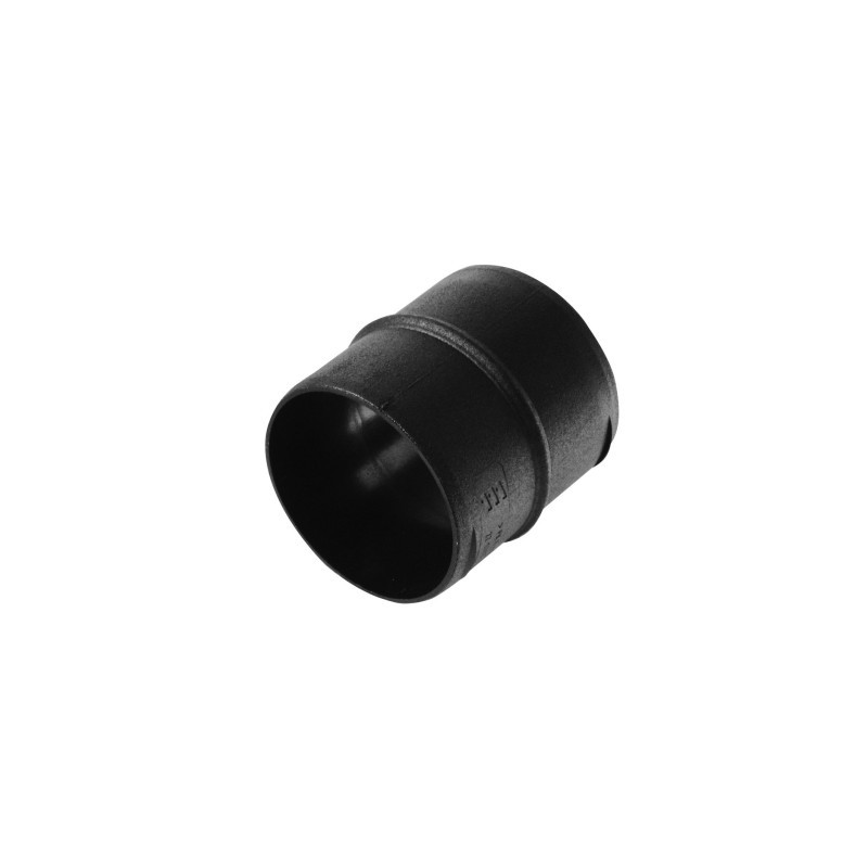 Straight pipe connector, 75mm