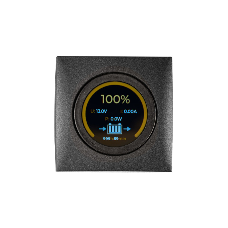tigerexped Battery Monitor mini for LiFePO4 Battery + Berker INTEGRO