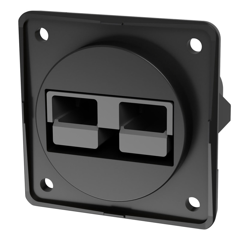 Anderson 50A Connector in Berker Integro Mounting System